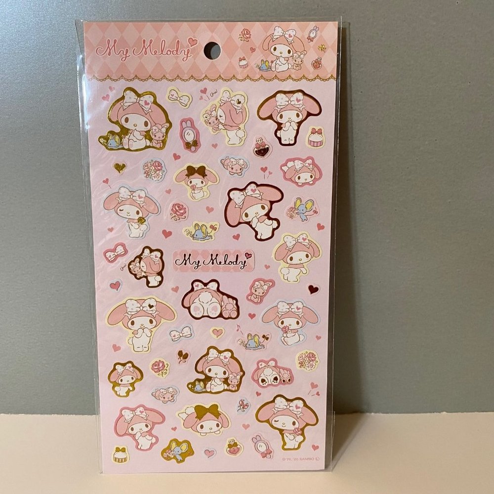 Sanrio Stickers Set My Melody Hello Kitty Tuxedo Sam … - Gem
